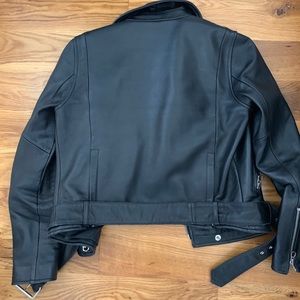 Madewell | Jackets & Coats | Madewell Leather Motorcycle Jacket | Poshmark
